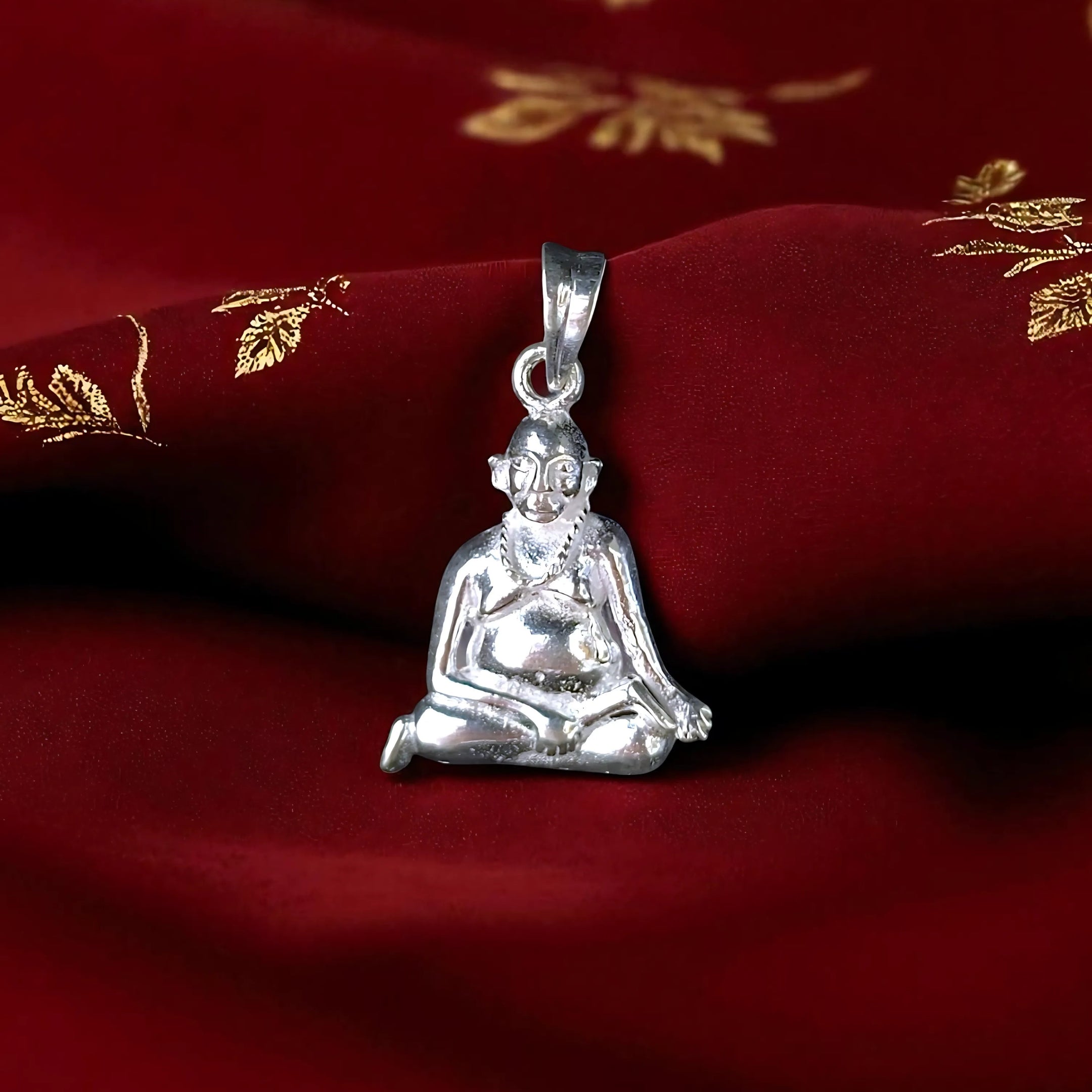 Shree Swami Samarth Pendant-925 Silver – Swarajya Silvers