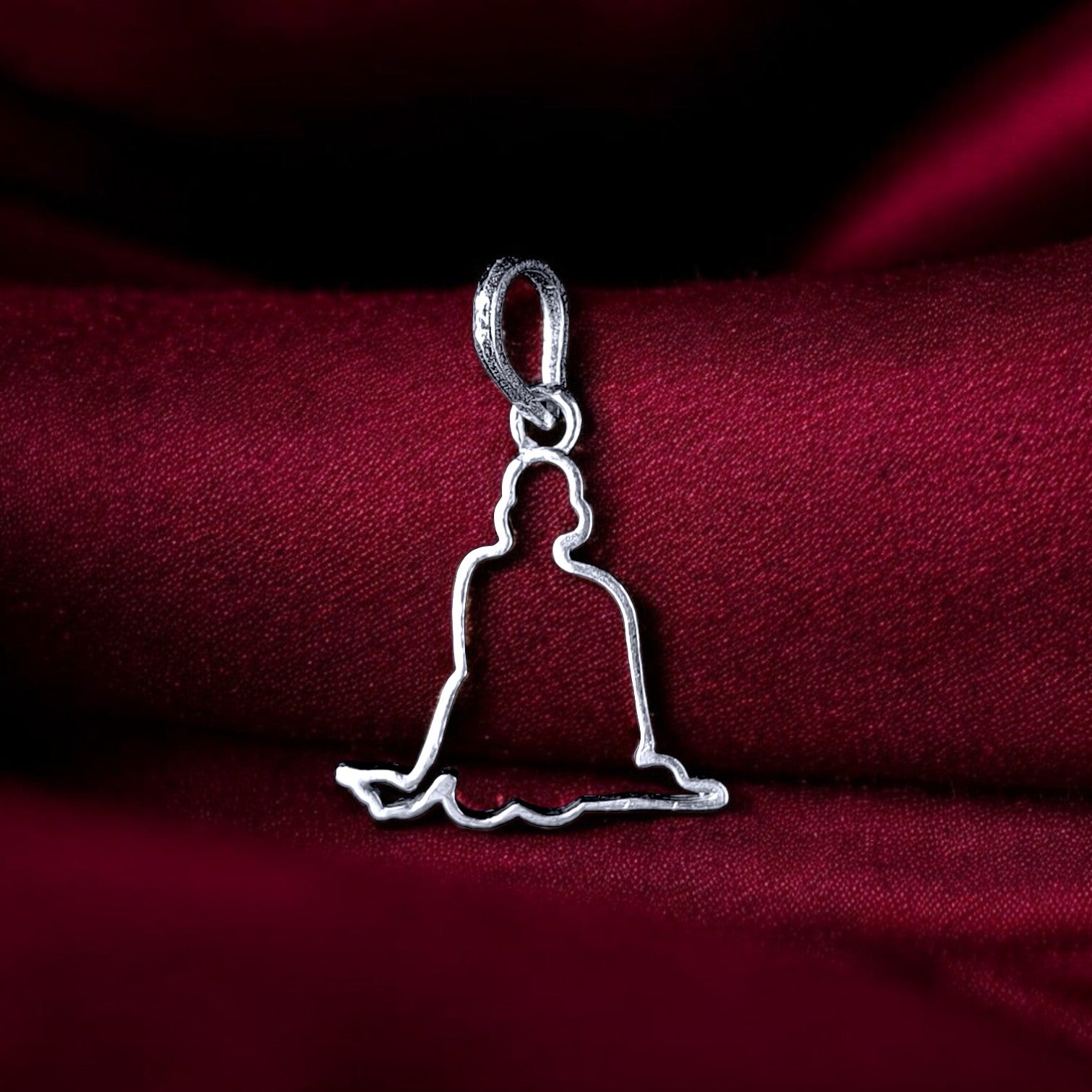 Shree Swami Samarth Locket 925 Silver – Swarajya Silvers